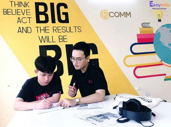 Trung tâm ngoại ngữ Kcomm English từng bước phát triển - Easy Edu
